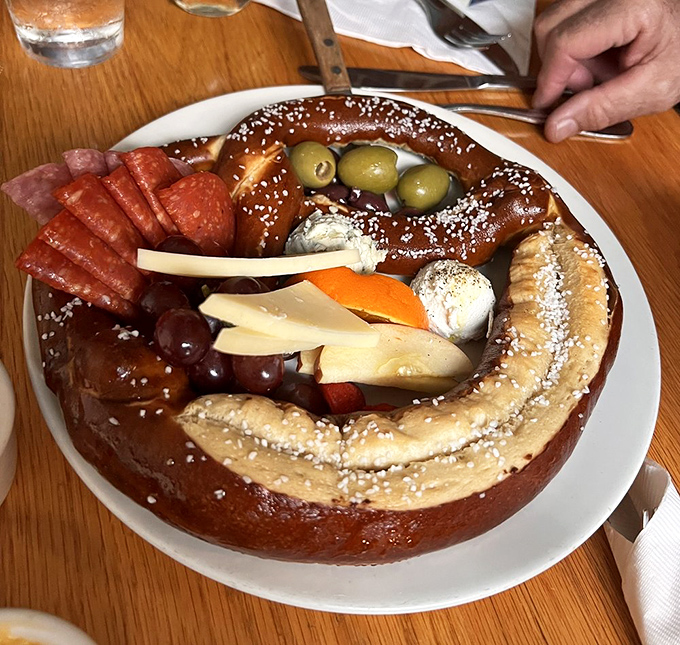 The pretzel board that launched a thousand food photos&mdash;a carb-lover's dream team of salty, savory, and utterly shareable delights.