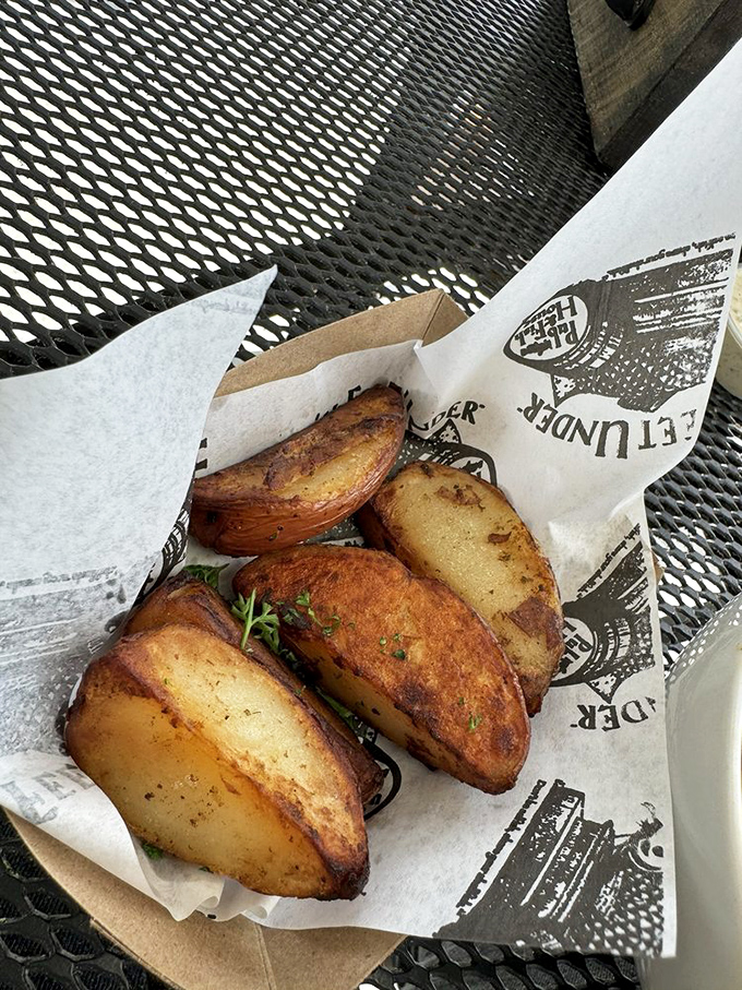 These aren't just potatoes—they're golden brown flavor bombs. Crispy outside, fluffy inside, and completely irresistible from every angle.