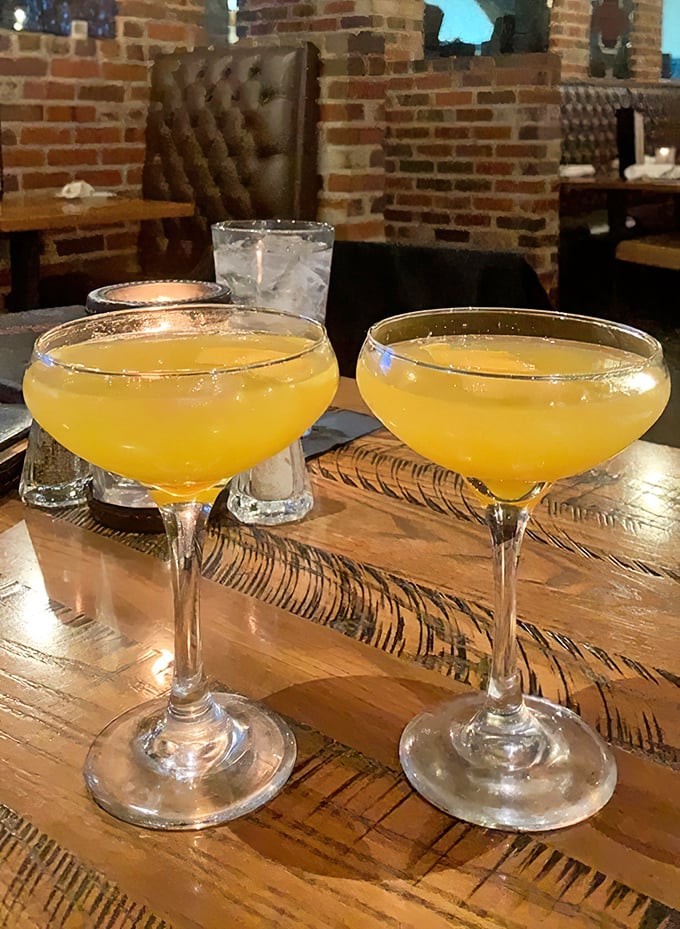Cocktails that sparkle brighter than your future! These golden sippers are like liquid sunshine, perfect for toasting to good times and great food.