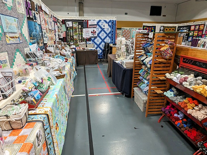 A crafting command center where projects are born. These workstations have witnessed more creative breakthroughs than a Silicon Valley think tank on espresso.