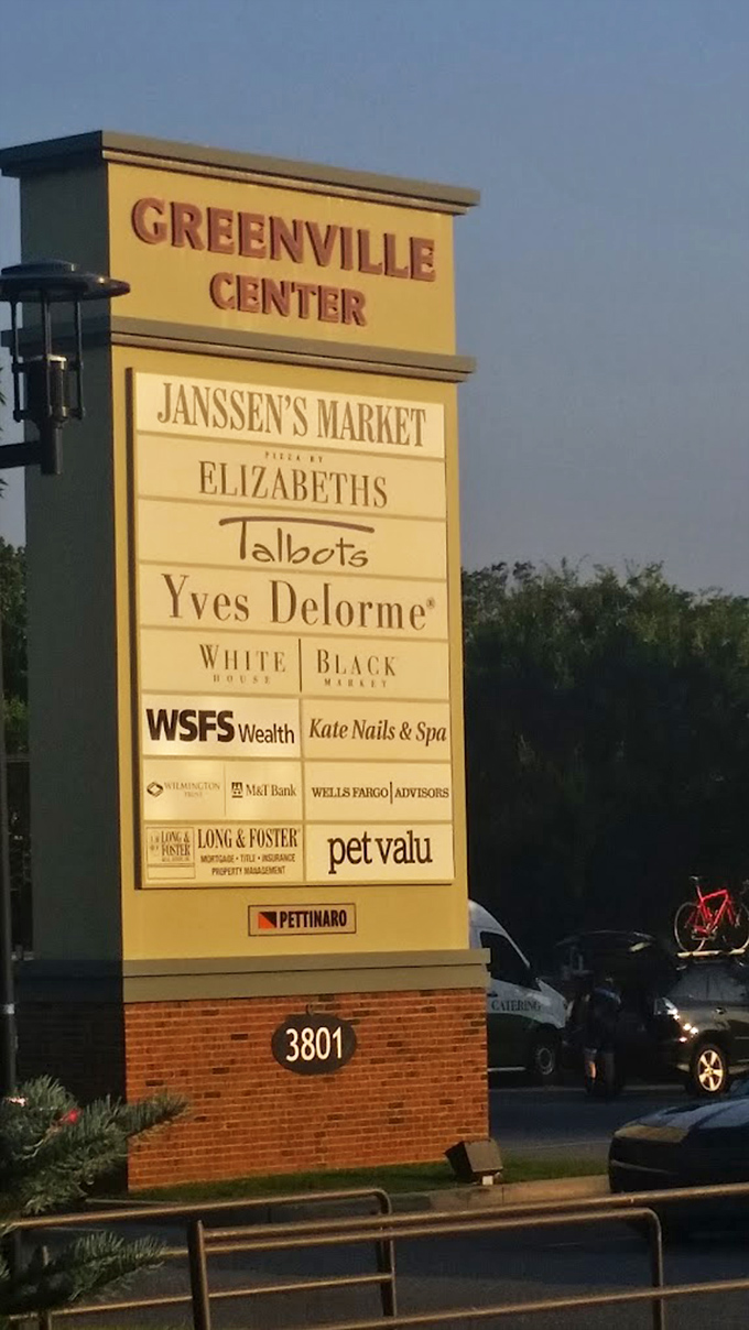 The Greenville Center sign stands like a beacon for food lovers&mdash;Janssen's Market is the headliner for good reason.