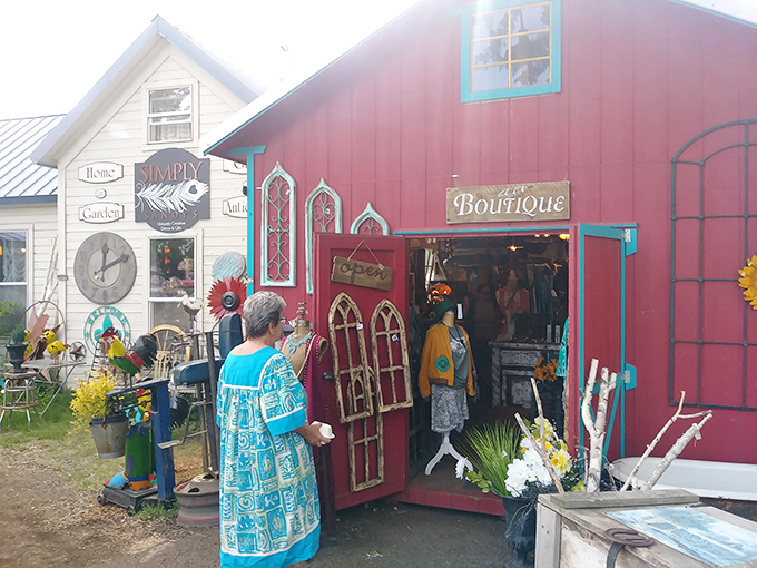 Simply Sandy's colorful boutique proves small towns do quirky retail better&mdash;those architectural salvage pieces doubling as both decoration and inventory.