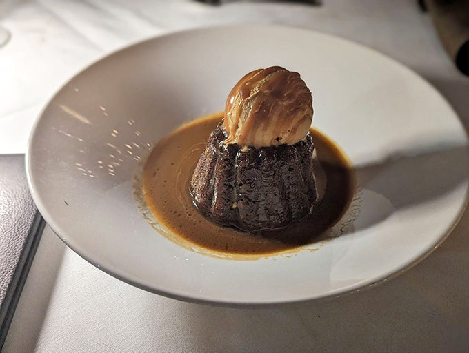 This sticky toffee pudding doesn't just end your meal&mdash;it provides the sweet punctuation mark to a paragraph of culinary poetry.