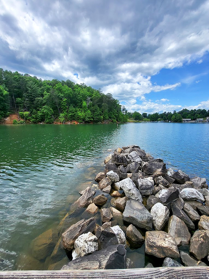 Nature's jetty creates the perfect vantage point for contemplating life's big questions&mdash;or just where the fish might be hiding.