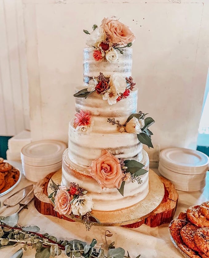 Not just a wedding cake&mdash;a botanical garden of frosting artistry that makes matrimony look even sweeter than it already is.