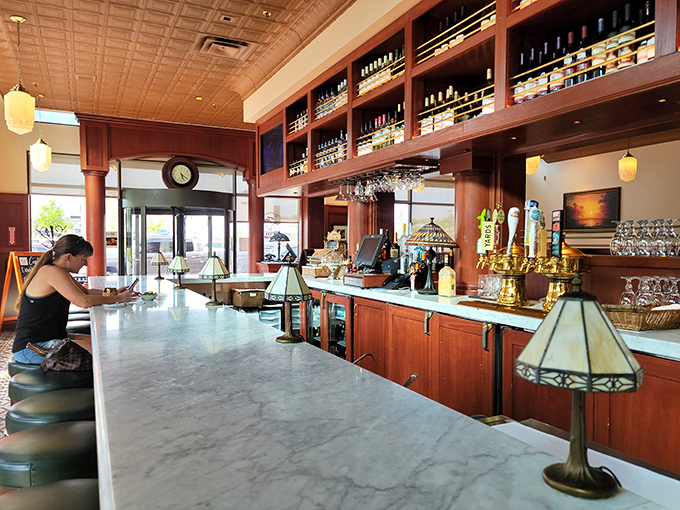 The bar at Ted's isn't just where drinks are served&mdash;it's where strangers become friends and food decisions are contemplated with the seriousness they deserve.