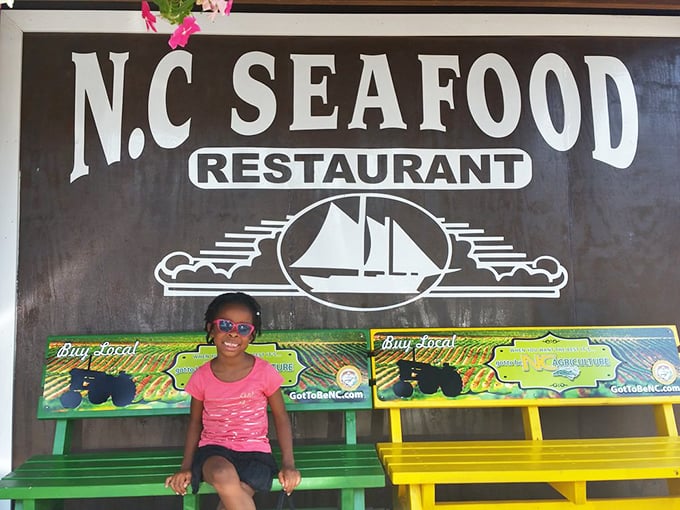 The colorful benches outside offer a moment to contemplate life's big questions&mdash;like why you didn't discover this place years ago.