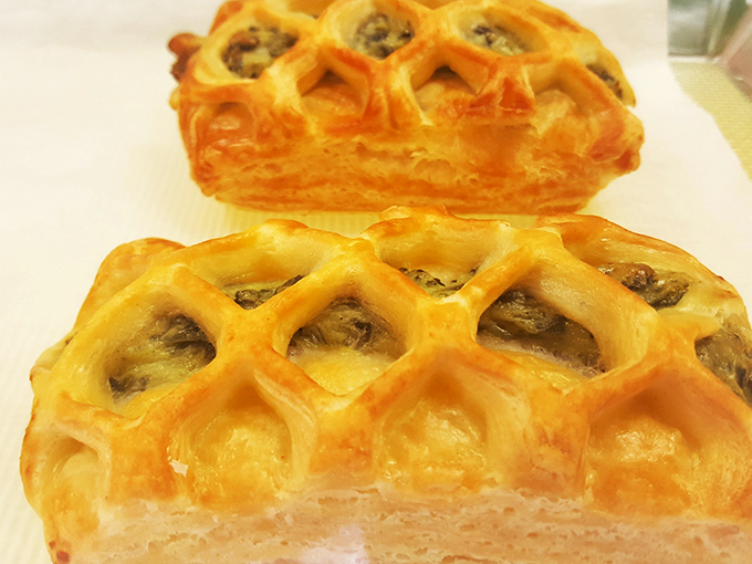 Golden, flaky pastries that whisper of buttery layers and savory fillings&mdash;proof that Angry Bunny understands the art of contrast.