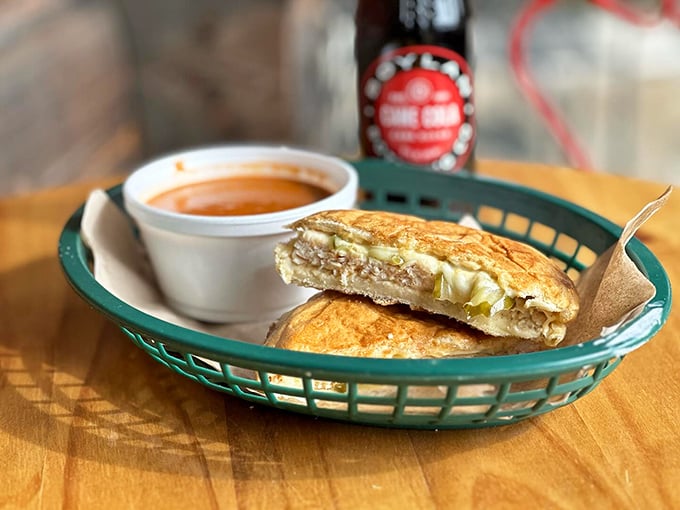 This buffalo chicken sandwich with soup is what happens when comfort food gets a spicy attitude adjustment. The perfect marriage of heat and heart.