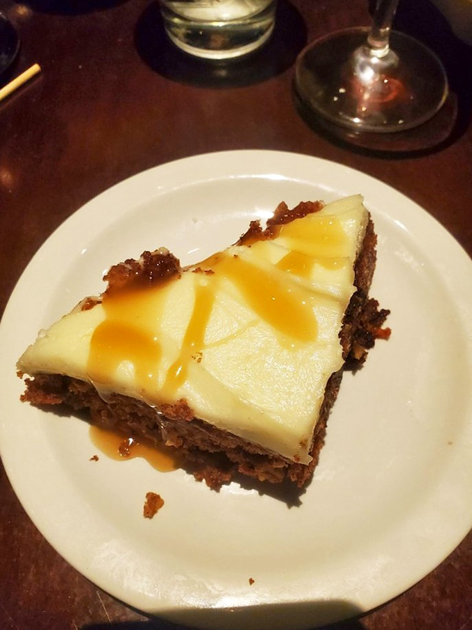 A dessert that answers the eternal question: "Why choose between cheesecake and caramel when you can have both?"
