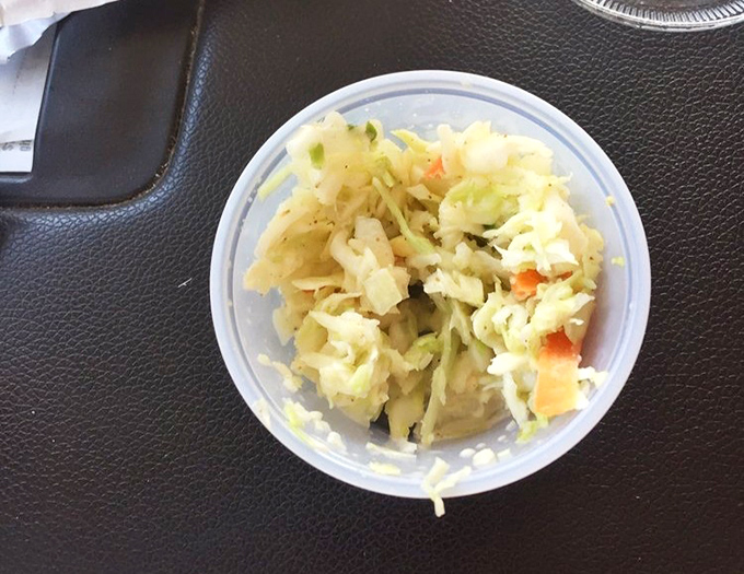 This isn't just coleslaw; it's the palate cleanser that lets you appreciate every bite of lobster that follows. Simple, crisp, essential.