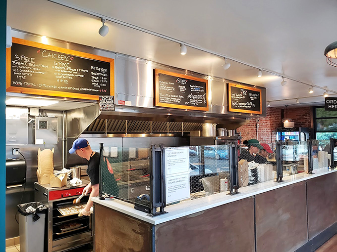 Where the magic happens. Like watching artists at work, except instead of paintings, they create edible masterpieces.