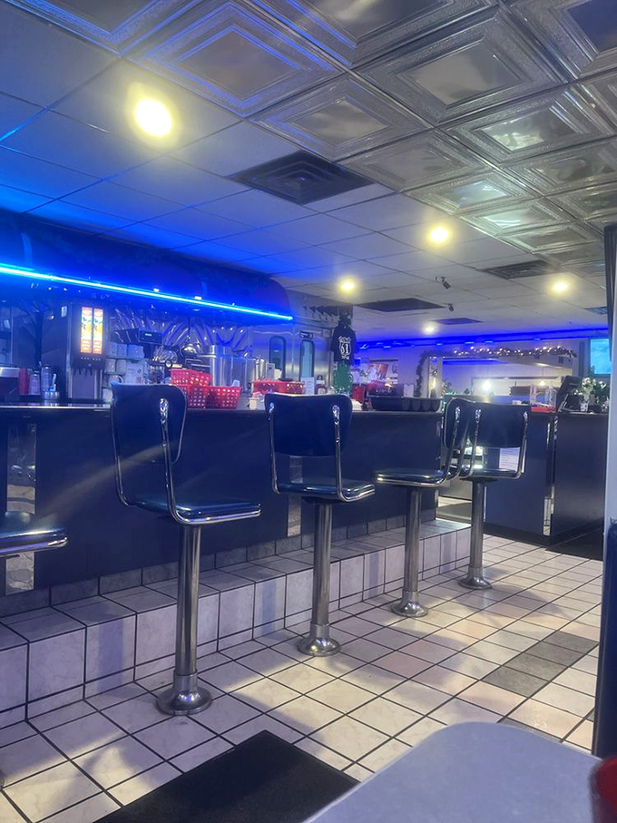 The breakfast spread with home fries and a veggie-packed omelette&mdash;where "eating your vegetables" feels like cheating the system.