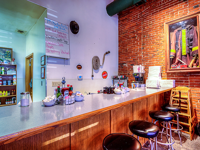 The counter area &ndash; where solo diners find community and regulars exchange local wisdom between bites of toast. 