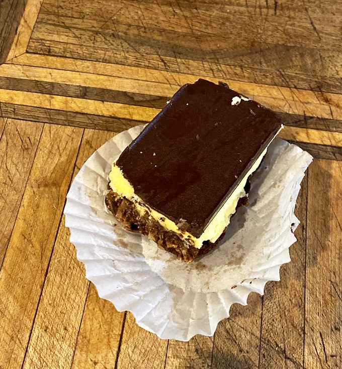 Coffee service with personality &ndash; a handcrafted Otis Cafe creamer accompanies rich, dark coffee that jumpstarts coastal Oregon mornings.