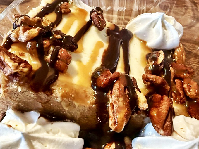 A dessert that answers the eternal question: "Do I want cheesecake or pecan pie?" with a resounding "Yes, both, immediately."