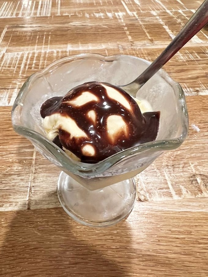 Ice cream with hot fudge&mdash;simple, perfect, and exactly what your inner child has been craving. Some classics need no improvement.