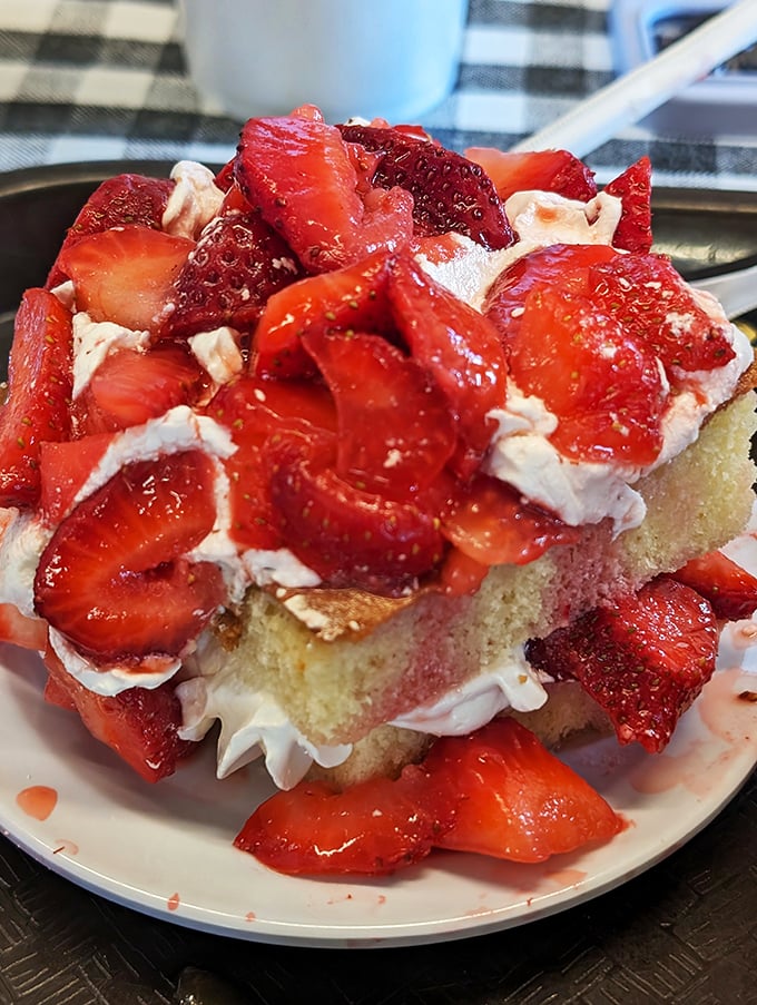 Strawberry shortcake that doesn't just end the meal, but crowns it&mdash;a sweet finale worthy of a standing ovation.