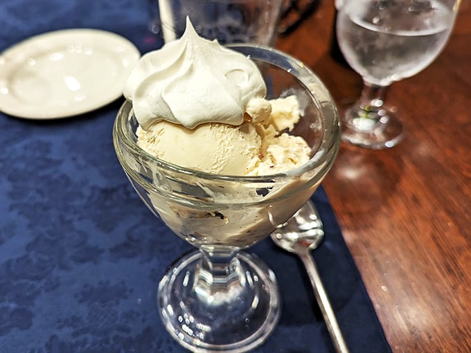 A dessert that understands the importance of proper ice cream-to-whipped-cream ratios. This isn't just the end of your meal&mdash;it's the reason you'll be back.