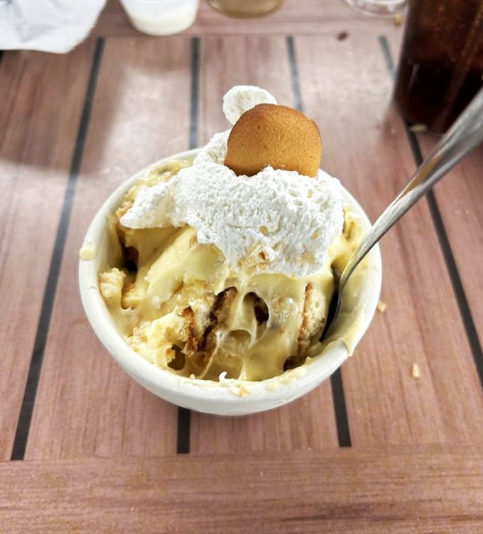 The banana pudding arrives like a cloud on your table&mdash;a sweet, creamy epilogue to a barbecue story you'll be telling friends about for years.