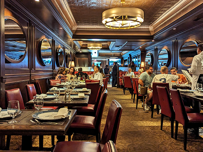 The dining room buzzes with the energy of people experiencing something special. A temple of beef where memories are made between bites.