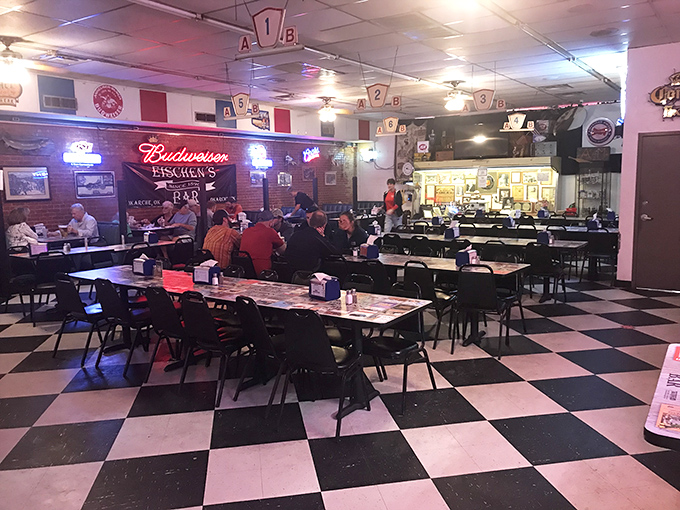 The dining room hums with the universal language of food appreciation&mdash;a symphony of crunching, mmm-ing, and "you gotta try this" gestures.