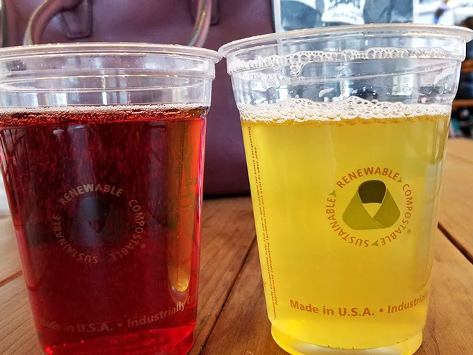 The exterior reveals the store's dual personality&mdash;part mountain general store, part culinary destination. Even the mailbox looks welcoming.