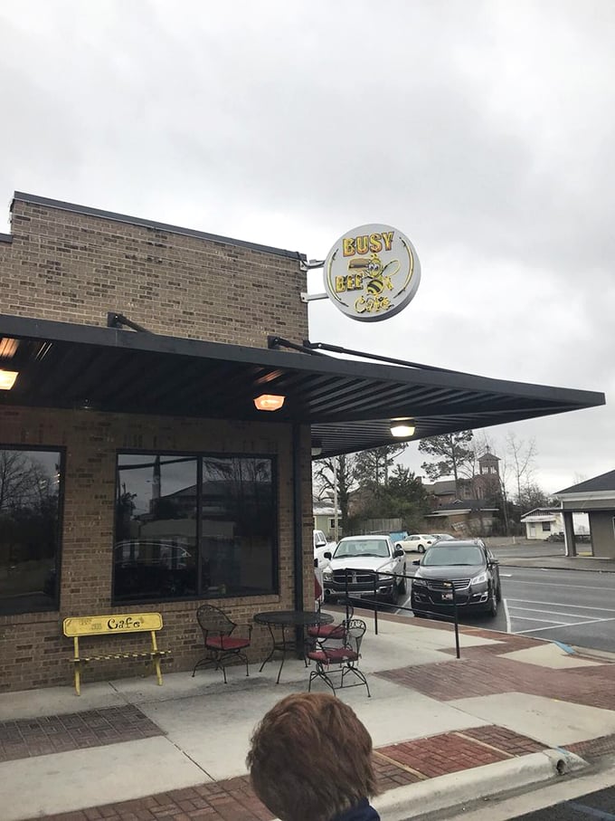 The entrance to breakfast paradise isn't flashy or pretentious &ndash; just a humble doorway to some of the best morning meals in Alabama.