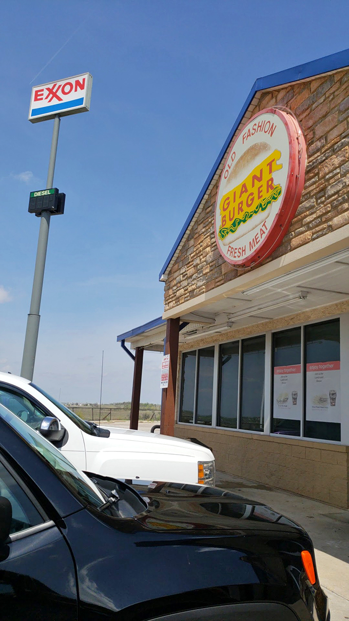 Where the Exxon sign meets burger paradise&mdash;proof that sometimes the best food discoveries happen where you least expect them.