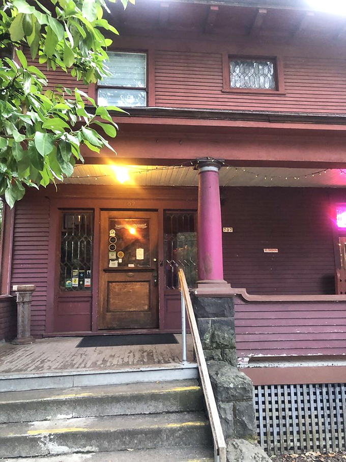 From the street, it's just another Portland house. Inside awaits a wonderland of moving tables, mysterious music, and magnificent desserts.