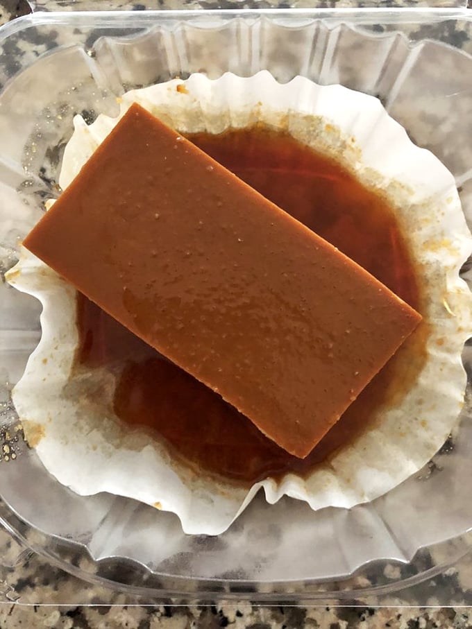 Flan so smooth it could teach a master class in silky texture. The caramel sauce is basically liquid gold with better flavor.