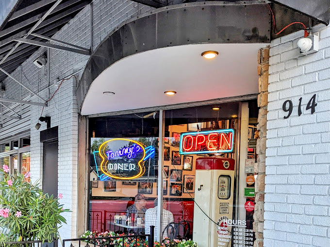 The neon "OPEN" sign &ndash; three words that translate to "salvation for the hungry" in every language known to mankind.