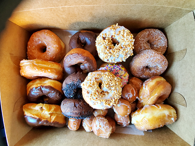 A dozen reasons to share&mdash;or not. This box contains enough joy to power an entire office through the morning slump.