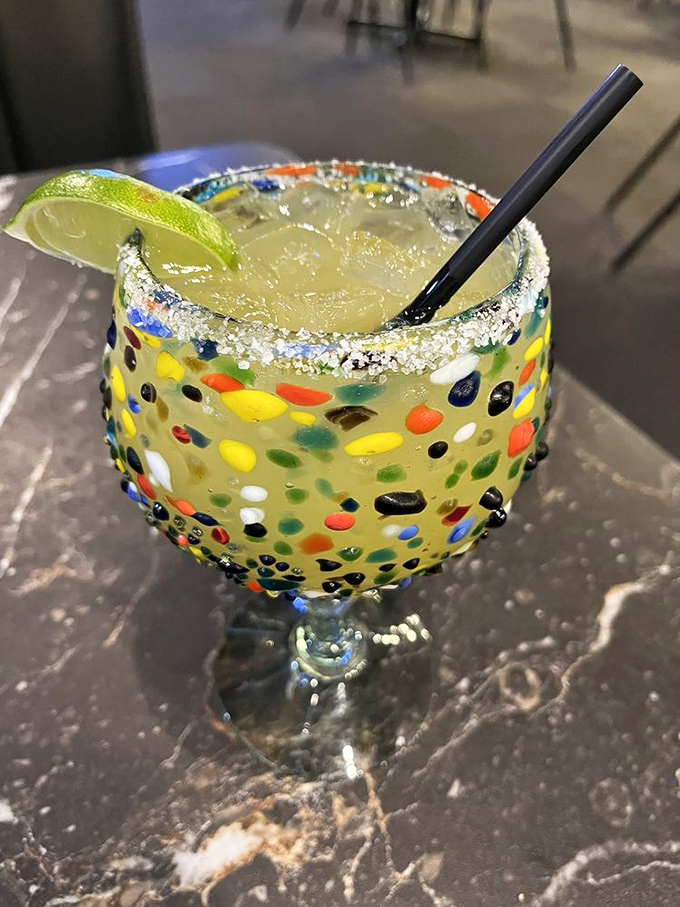 The taco salad bowl that defies gravity. Crispy tortilla architecture holding a garden of freshness &ndash; engineering you can eat.