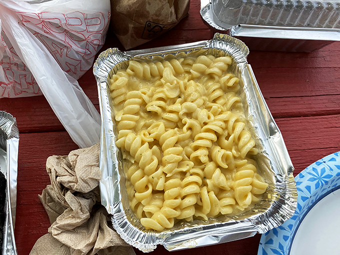 Mac and cheese that dreams are made of! This creamy side dish is so good, it might just steal the spotlight from its meaty co-stars.