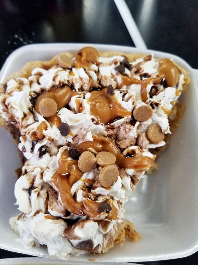 This isn't just pie&mdash;it's a mountain of whipped cream, caramel, and chocolate chips that makes you question why you ever bothered with vegetables.