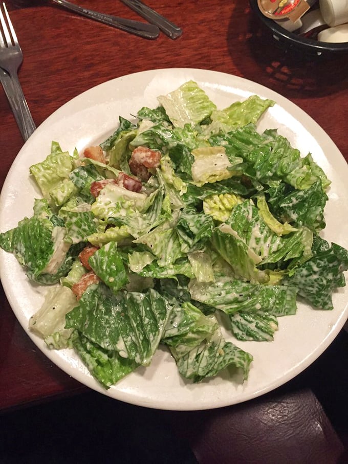 A Caesar salad for when you want to pretend you're being healthy while dining out. The perfect supporting actor to the main-course stars.