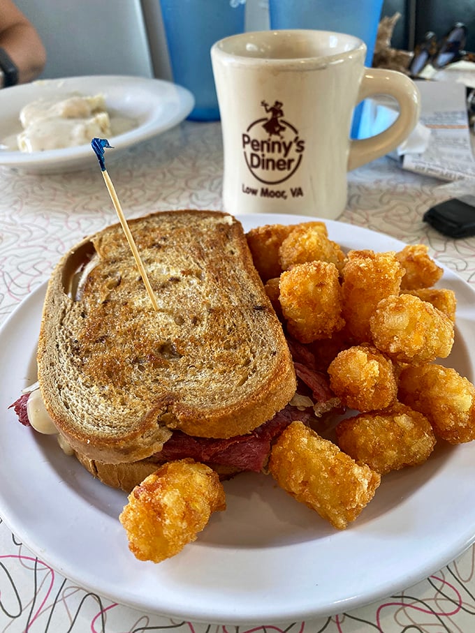 That sandwich isn't just lunch&mdash;it's architectural genius held together with a wooden toothpick and tradition.