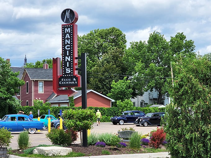 A sign that doesn't just mark a location &ndash; it announces a Minnesota landmark where memories are made between bites of perfect steak.