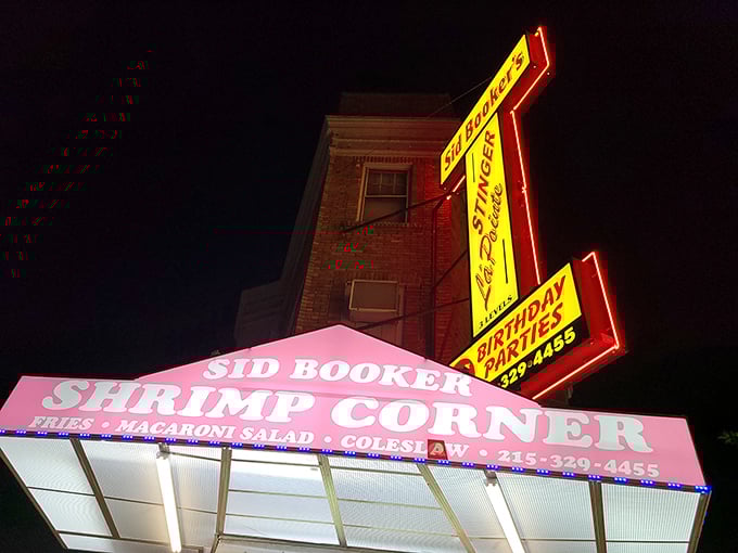 That iconic sign isn't just advertising&mdash;it's a lighthouse for the shrimp-obsessed, a beacon of hope in a sea of mediocre late-night options.