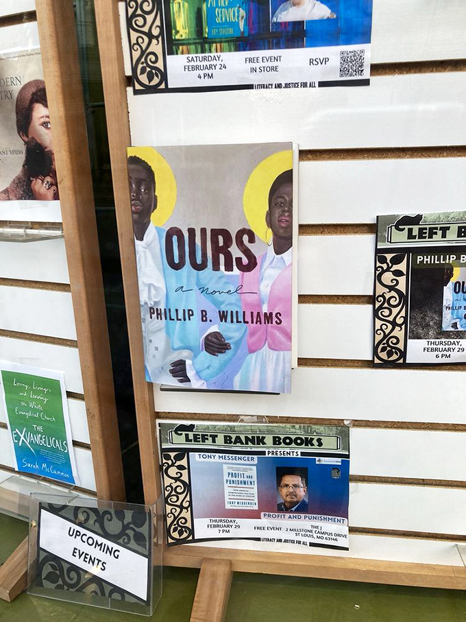 The events board promises literary communion beyond solitary reading &ndash; author signings and discussions transform books from monologues into conversations.