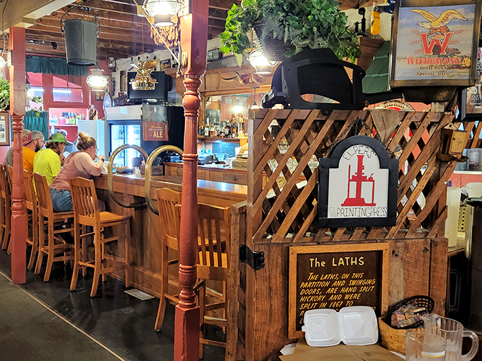 Where wooden beams and lattice meet modern appetites. This isn't just restaurant decor&mdash;it's a time machine with great service.