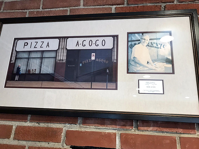 Vintage photos showcase the pizzeria's humble beginnings &ndash; proving that sometimes the simplest places create the most enduring legacies.