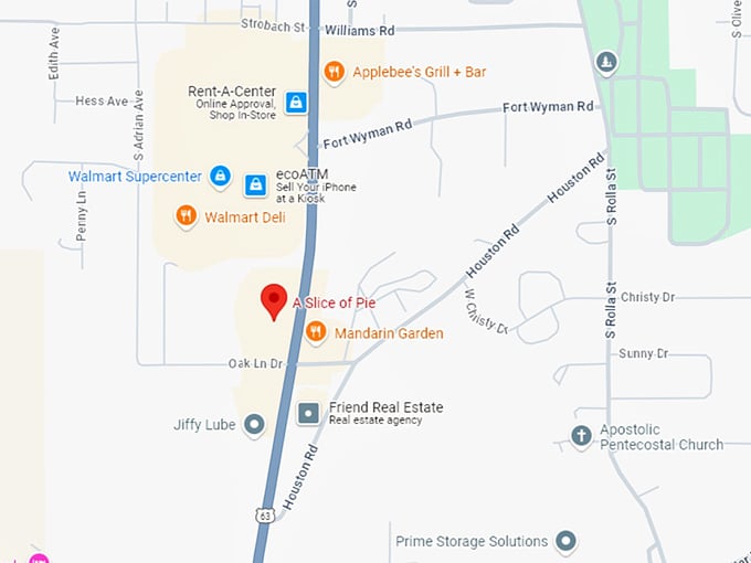 16 a slice of pie map