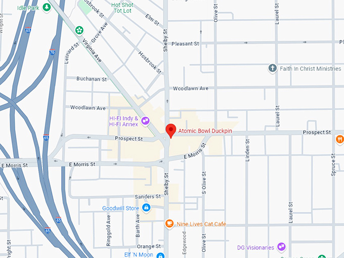 16 atomic bowl duckpin map