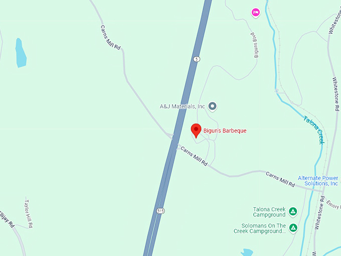 16 bigun's barbeque map