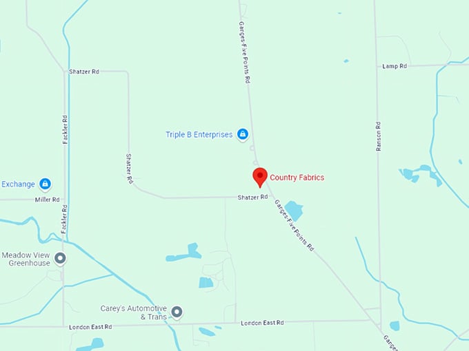 16 country fabrics map