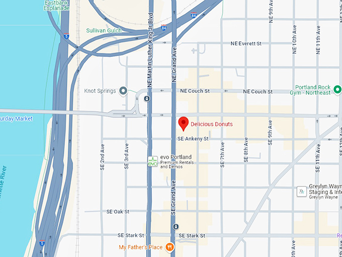 16 delicious donuts map