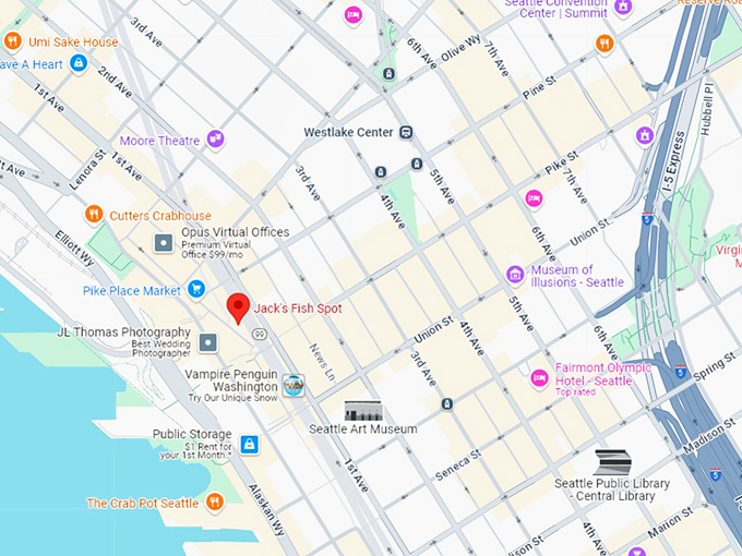 16 jack's fish spot map