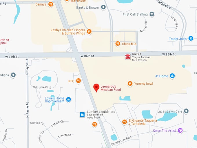 16 leonardo's mexican food map